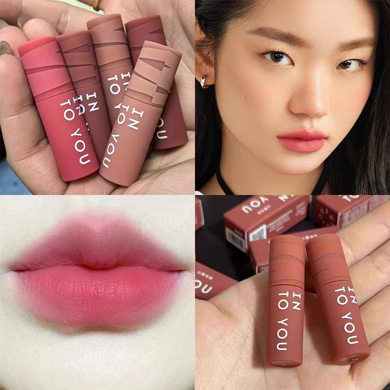 INTO YOU Lip Cream Heroine Mini Lip Mud Test Velvet Smooth | Shopee ...