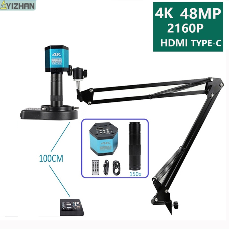 Kính hiển vi YIZHAN Miễn phí vận chuyển 】 4K 48MP 38MP HDMI USB 60FPS ...