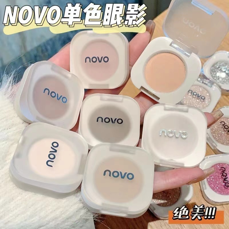 Novo Monochrome Glitter Eyeshadow Shiny Diamond Eye Shadow Palette ...