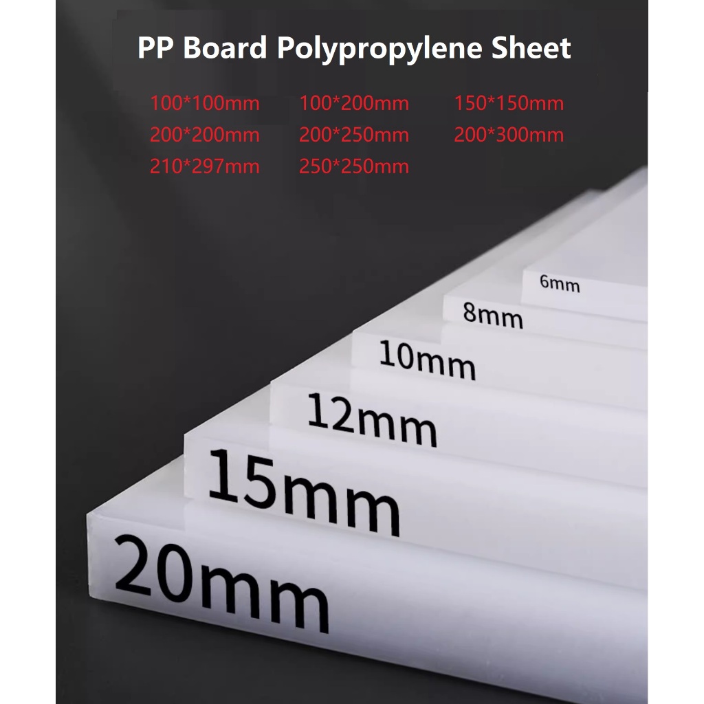 Tấm Polypropylene Trắng Cấp Thực Phẩm PP Ban Nhựa Polypropylene Thớt ...