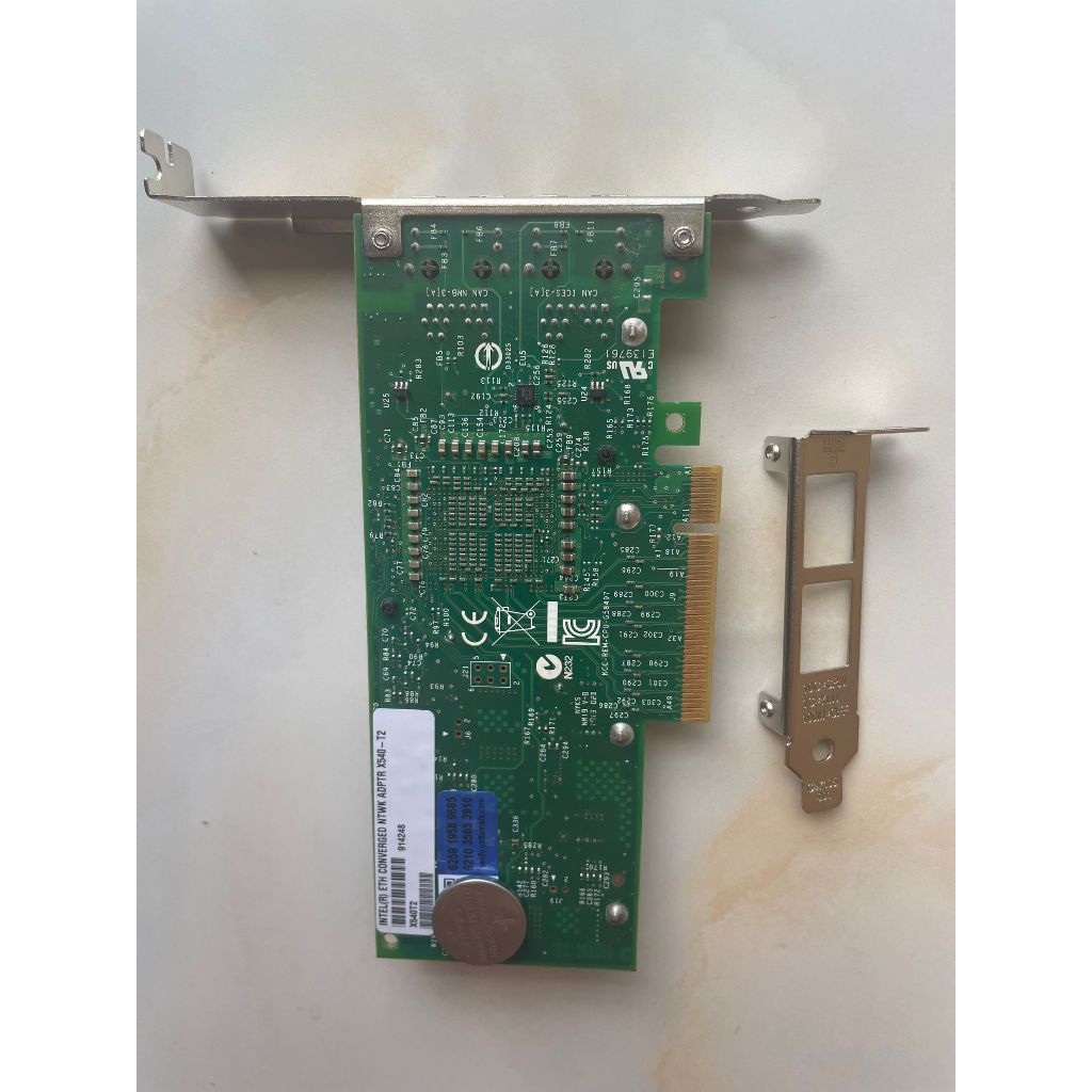 Intel Original Factory x540-t2 Card mạng intelX540AT2 Chip Dual-Port ...