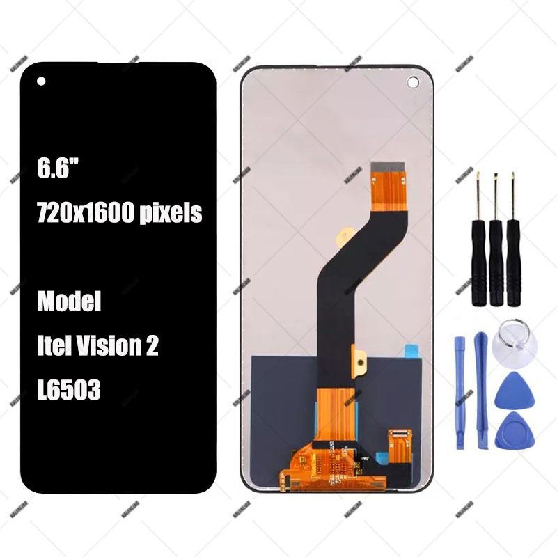Chính hãng Itel Vision 2 L6503 S16 Pro Màn hình LCD Bộ số hóa màn hình ...