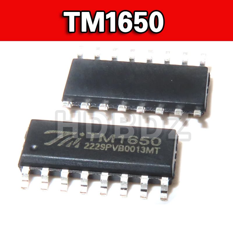 10pcs TM1650 SMD SOP16 8*4BIT LED Điều Khiển Ổ Đĩa Bàn Phím Quét Mạch Tích Hợp Chip IC SMD ...