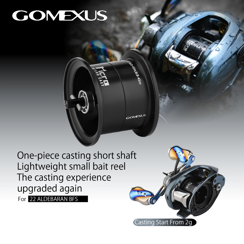 Gomexus Nông Ống Cho 22 ALDEBARAN BFS Baitcasting Câu Cuộn Dây Cán Cốc ...