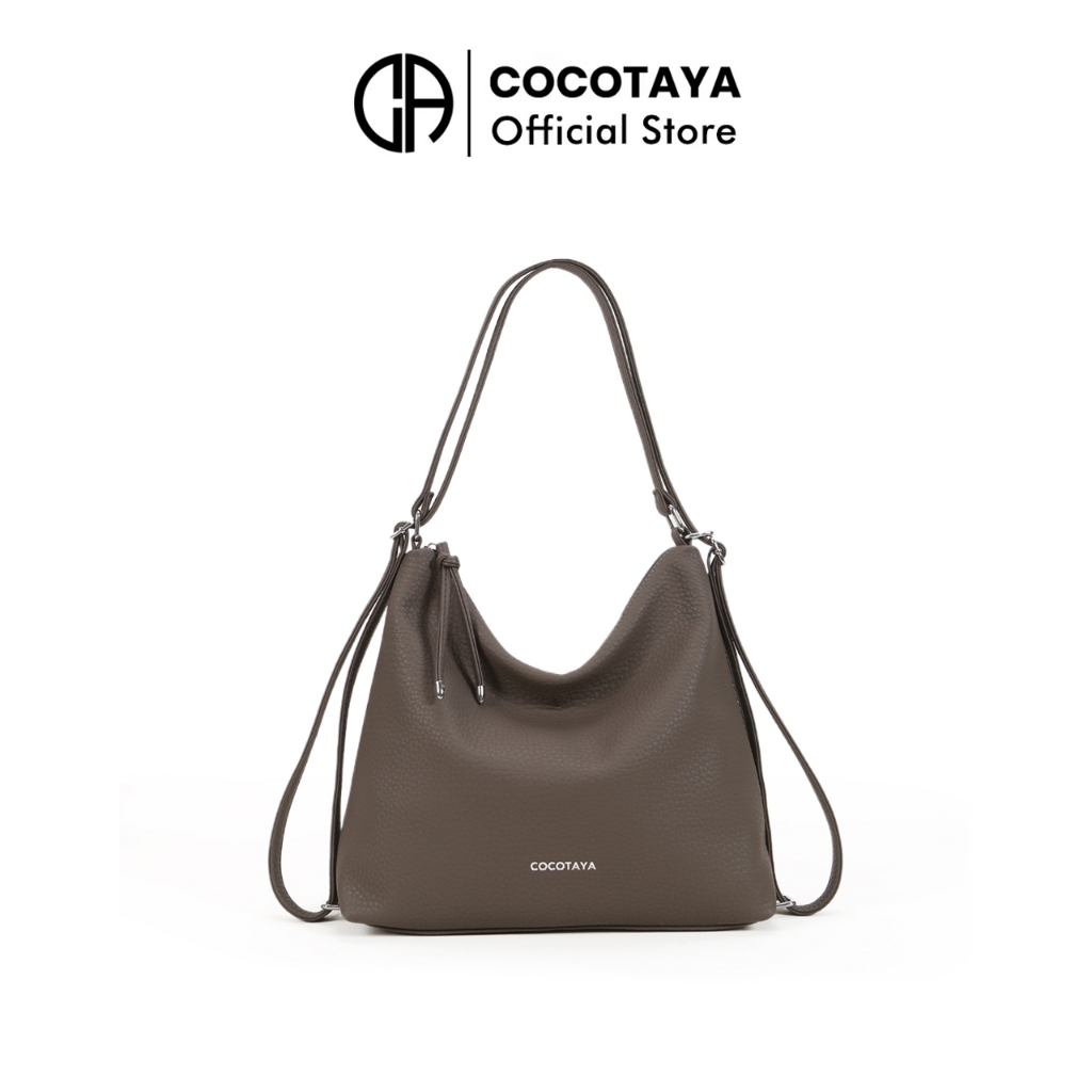 (COCOTAYA) Túi tote PU da dung tích lớn, dây đeo vai có thể điều chỉnh ...