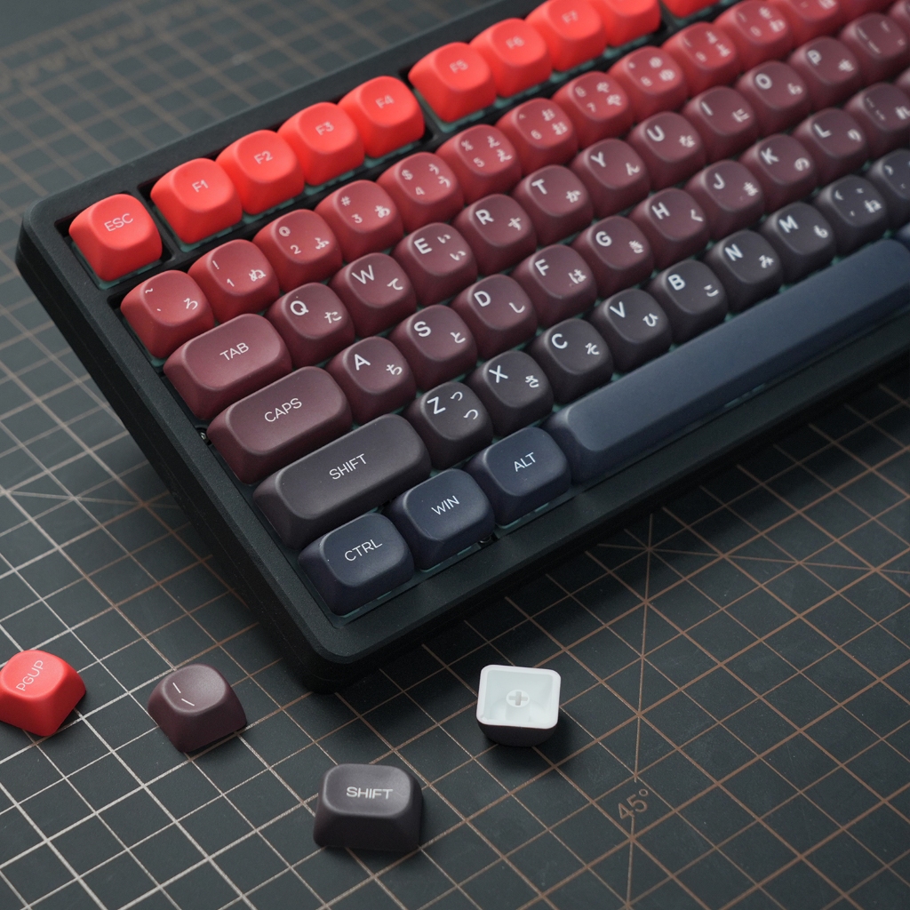 Womier Gradient Nhật Bản Keycaps 136 Phím MOA Profile Double Shot ...