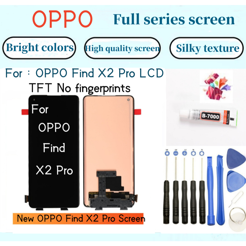 Màn hình LCD OPPO hoàn toàn mới Thích hợp cho màn hình Find X2 Pro ...
