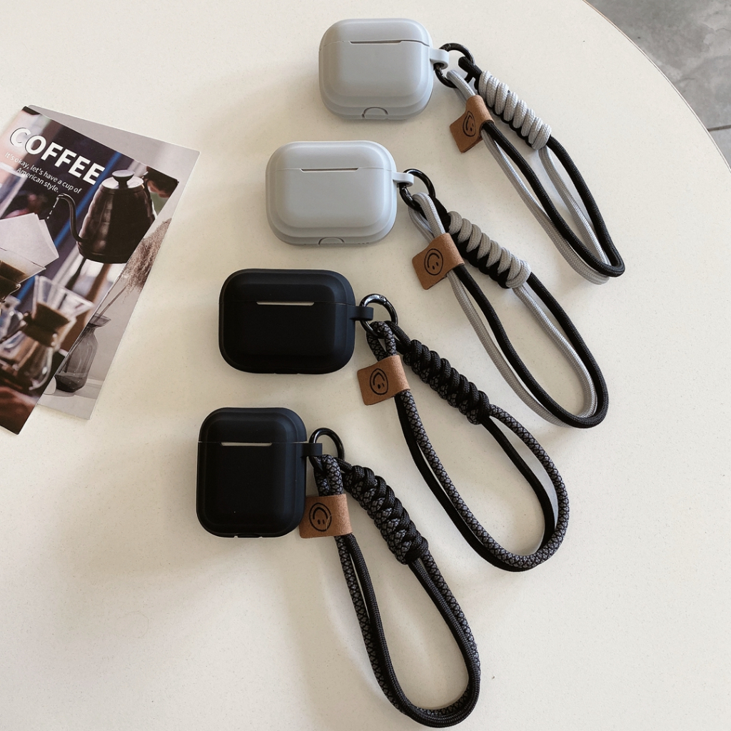 Dành cho airpod Pro 3 pro 2nd gen 1 2 3 4 Ốp lưng có dây buộc silicon ...