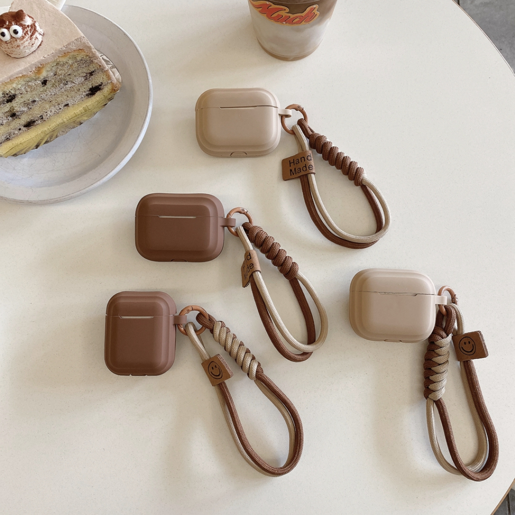 Dành cho vỏ airpod pro 3 có dây buộc Vỏ airpod caramel thời trang 4 ...