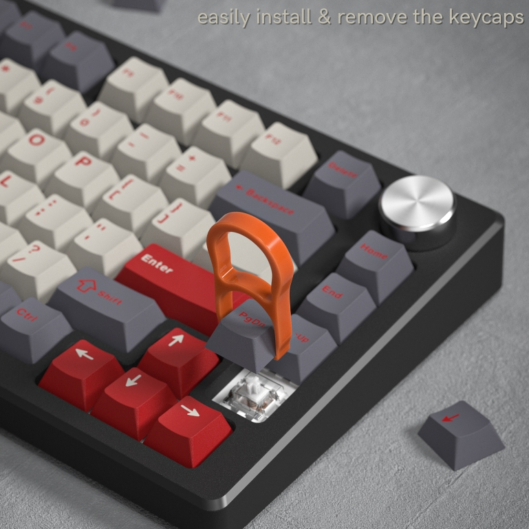 Womier 132 Phím PBT Keycaps Retro Cherry Profile Double Shot Custom Key ...