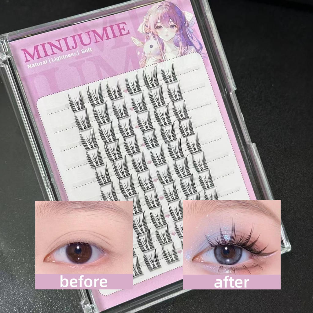 Hộp Lông Mi Giả Sweet Minijumie Mint10 Hàng Có Gai Lúa Mì Dày Tự Nhiên ...