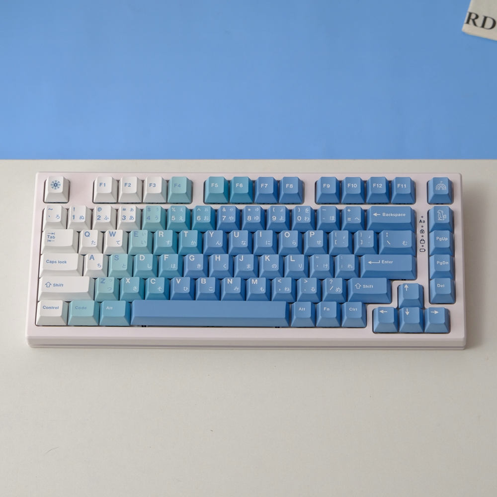 129 Phím GMK Yeeti Keycaps Cherry Profile keycap PBT Dye Thăng hoa ...