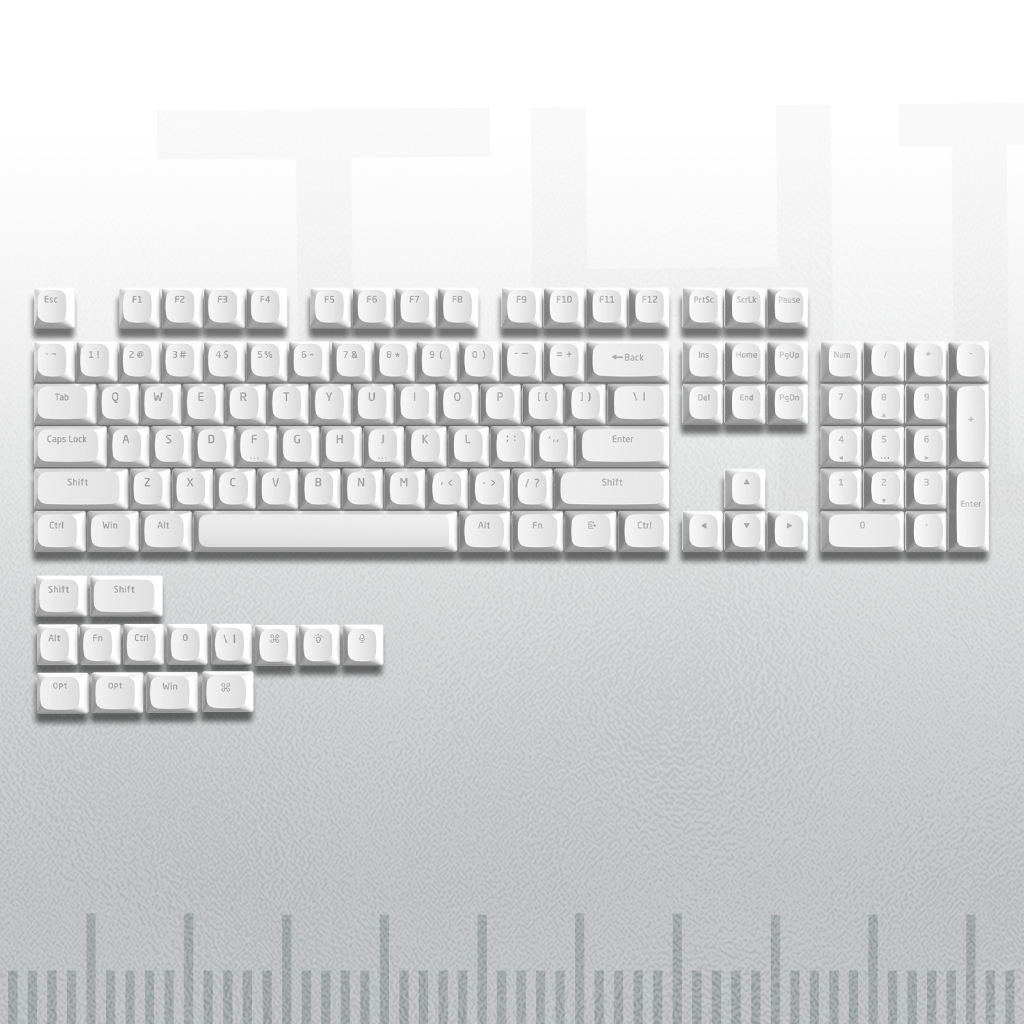 Xvx Horizon V2 Low Profile / Bộ Keycap Double-Shot Profile (118-Key ...