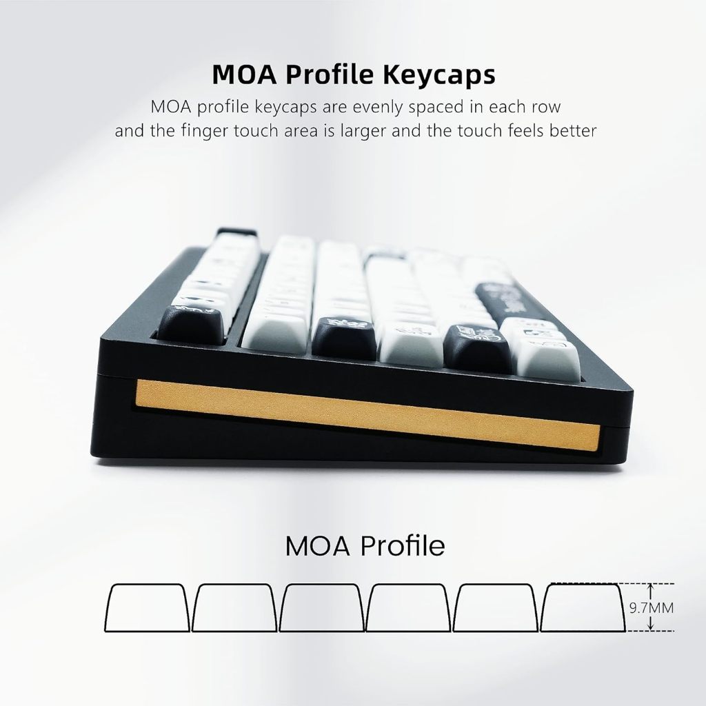 Womier 142 Phím MOA Profile Dye-Sub PBT Keycap Set Bàn phím cơ chơi ...