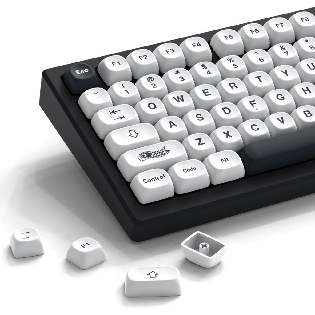 Womier 142 Phím MOA Profile Dye-Sub PBT Keycap Set Bàn phím cơ chơi ...