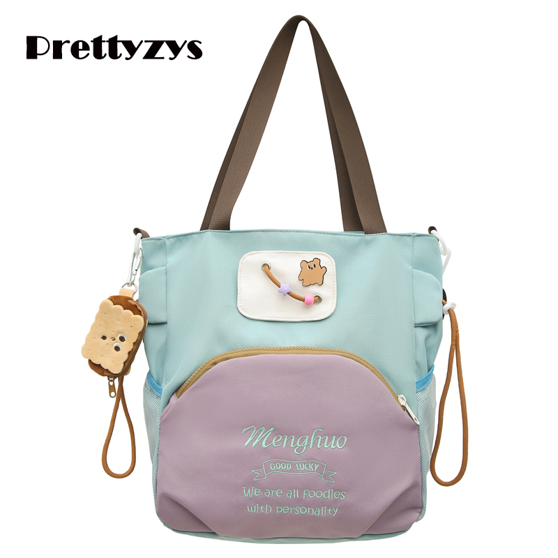 Tote Bag Prettyzys 2024 Korean Large Capacity Student For Teenage Girls | Shopee Việt Nam