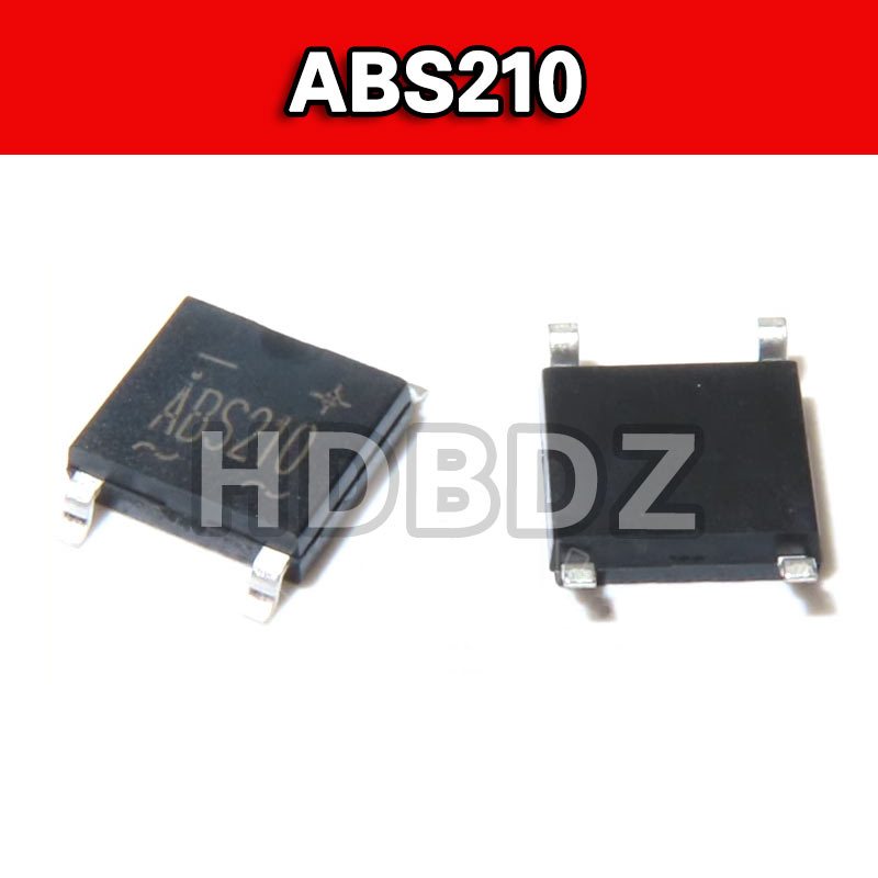 20-100pcs ABS210 2A 1000V SMD SOP-4 Cầu Chỉnh Lưu Cầu Xếp Chồng IC ...