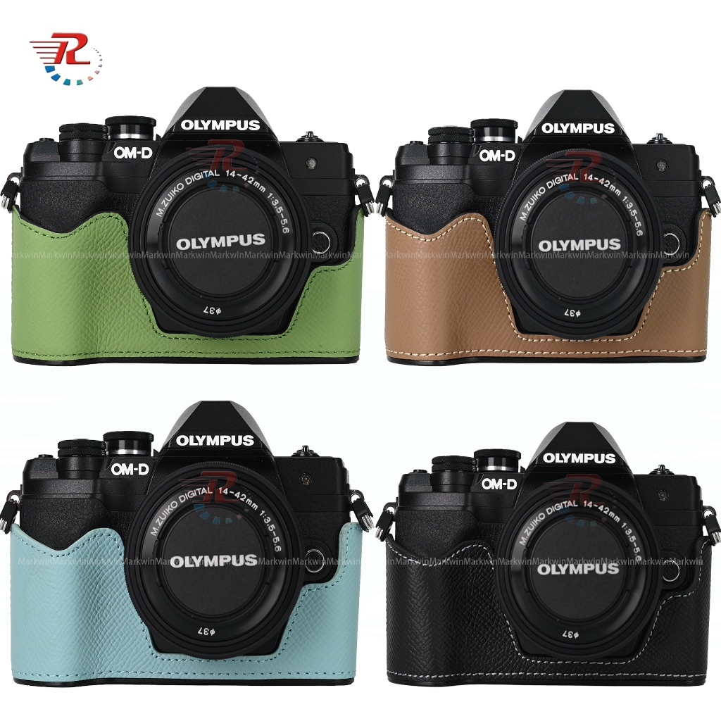 Túi đựng máy ảnh bằng da cổ điển dành cho máy ảnh Olympus EM10 Mark IV EM10IV EM10III EM10II ...