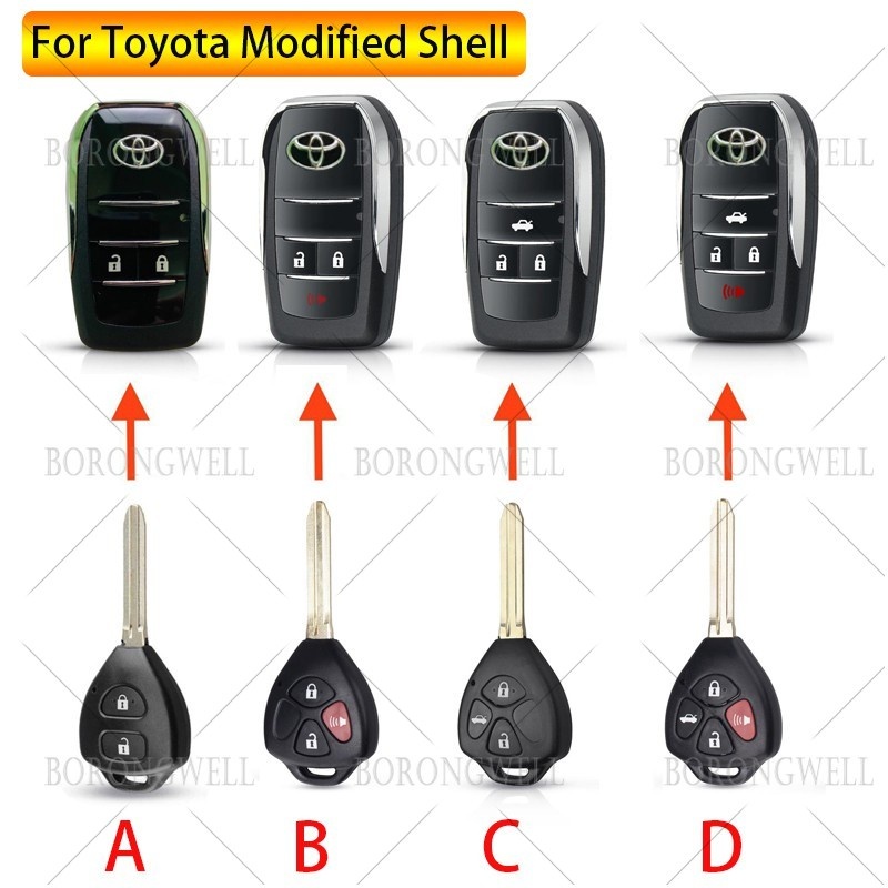 Lật Sửa Đổi Từ Xa Chìa Khóa Dành Cho Xe Toyota Avlon Crown Corolla ...