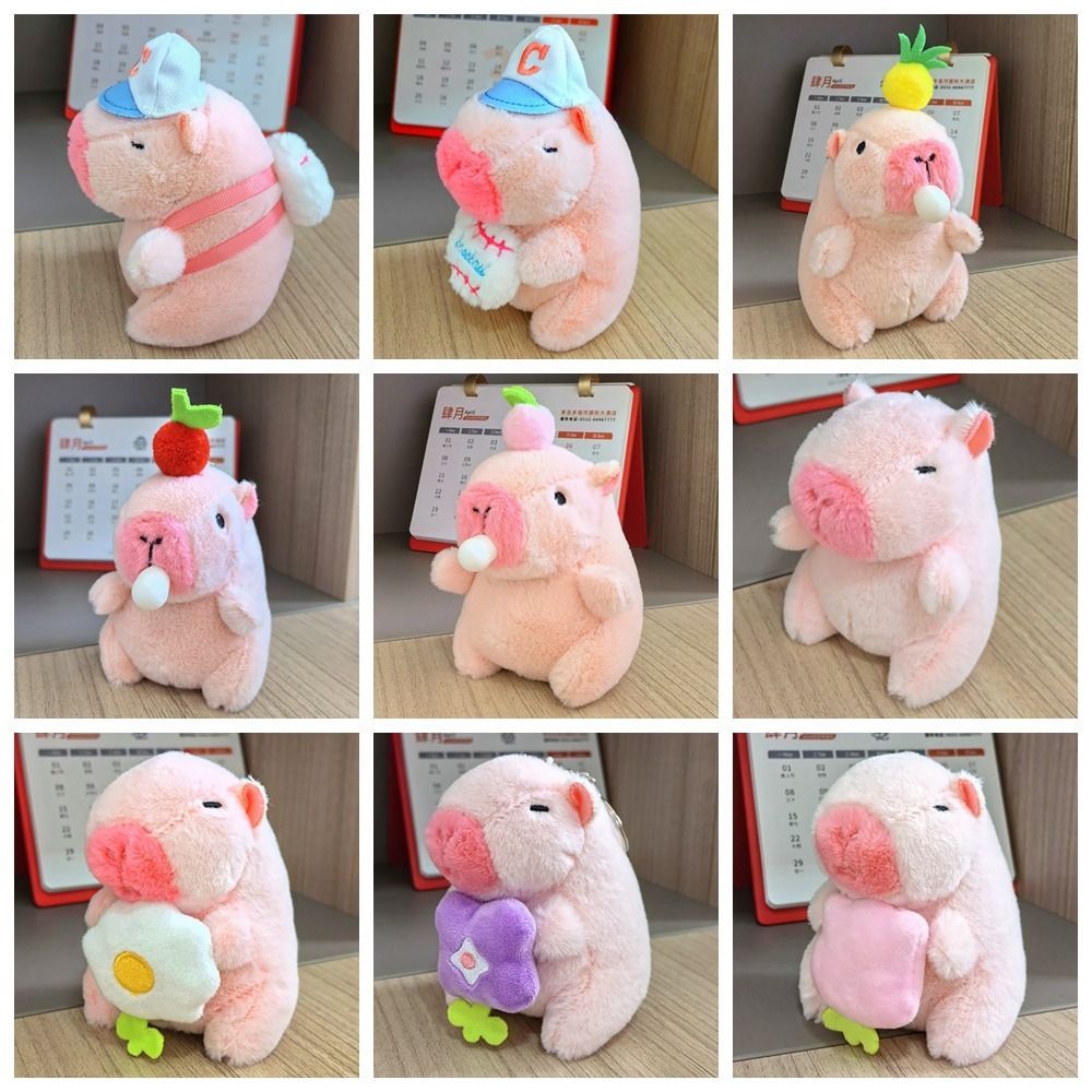 Shufa Gấu Bông Capybara hồng, Chuột Lang Capybara, gấu bông Capybarar ...