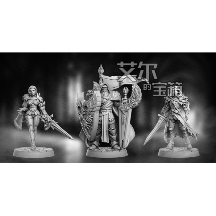 Dungeons and Dragons DND Running Team Nhân vật King Royal Guard Battle ...