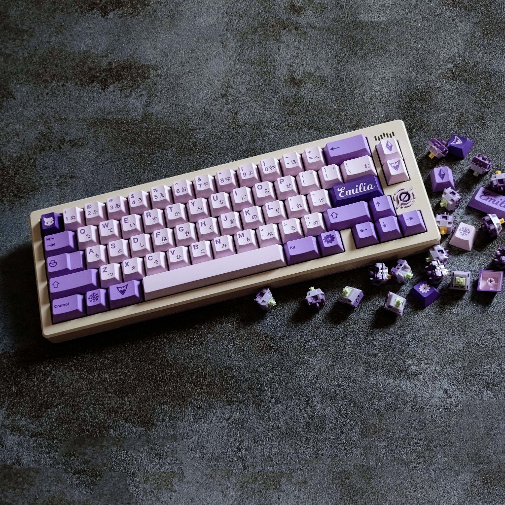 Gmk Frost Witch Keycaps PBT Dye-sub Cherry Profile Keycap Custom ...