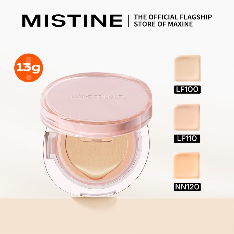 Mistine Poreless BB CC Cushion Kem che khuyết điểm kiểm soát dầu chống thấm nước lâu trôi + Phấn ...
