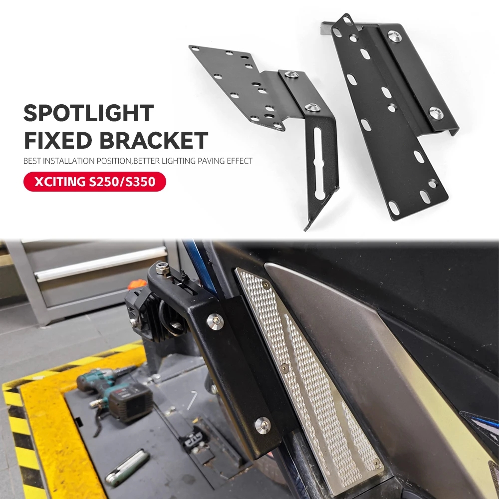 Phụ Kiện Xe Máy CHO KYMCO Xciting S350 S250 Xciting 250 350 Giá Đỡ Đèn ...