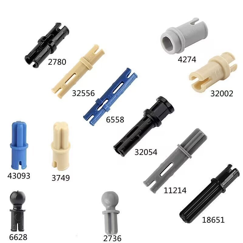 Moc Nhỏ Hạt Công Nghệ Phần Pin Khối Xây Dựng EV3 9686 Phụ Kiện Mịn Pin Trục Pin Bu Lông 2780 ...
