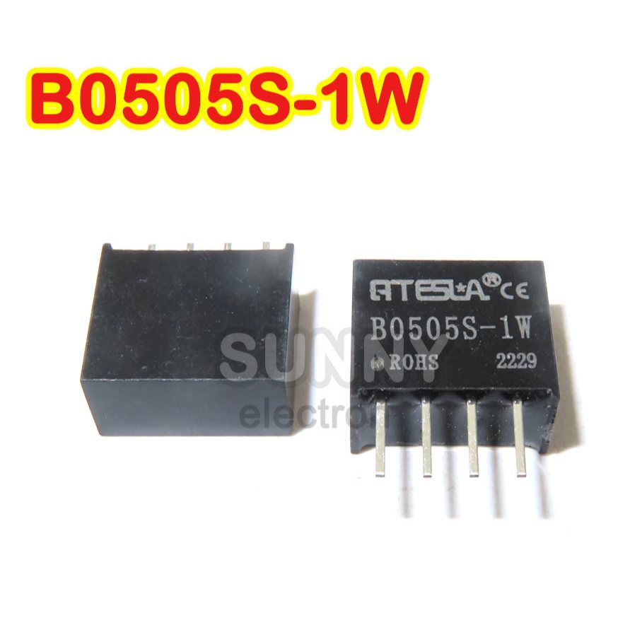 B0505S-1W DC-DC Mô-đun Bộ điều chỉnh điện áp cách ly nguồn 5V đến 5V có ...