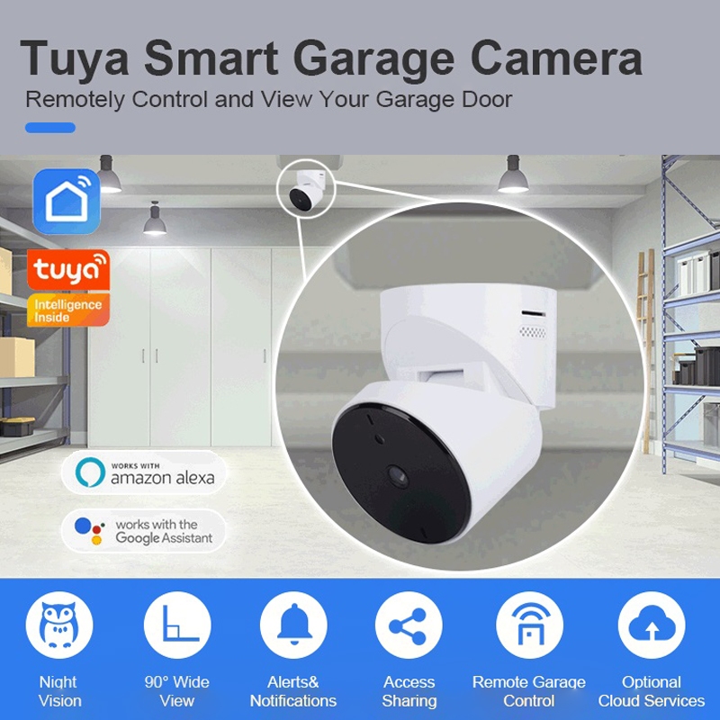 Tuya Smart 1080P 2.4G WIFI Âm thanh hai chiều Phát hiện chuyển động ...