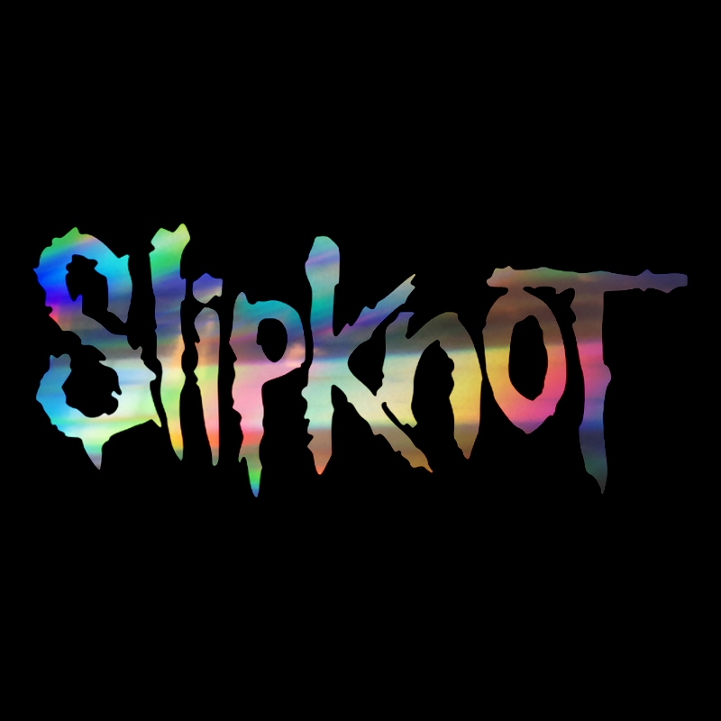 Slipknot Word Nhãn Dán Xe Ô Tô Xe Máy Gương Chiếu Hậu Kính Chắn Gió Cản ...