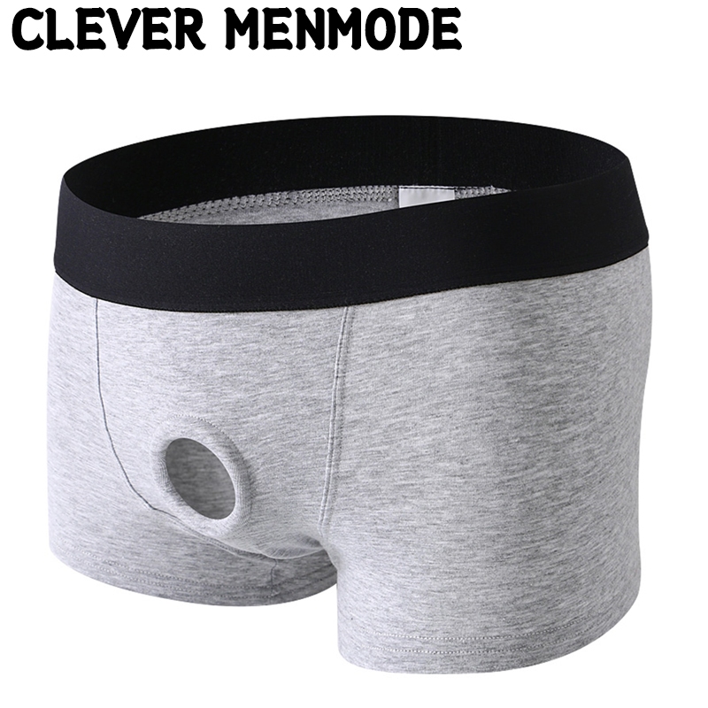 [Clever-menmode] Cotton Gợi Cảm Nam Võ Sĩ Túi Trước Rỗng Ra Vòng ...