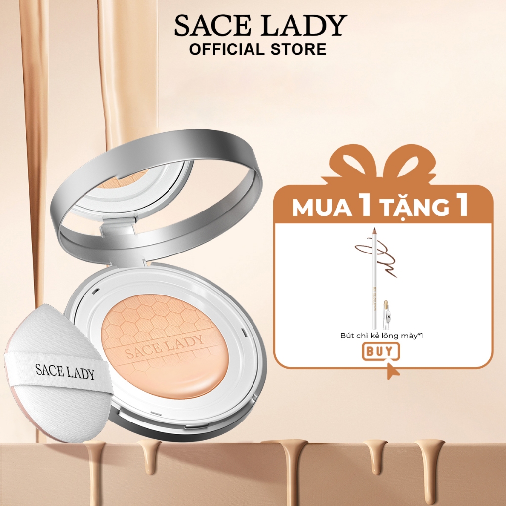 [SACE LADY] BB Cushion SACE LADY Che Khuyết Điểm Toàn Diện Và Kiềm Dầu ...