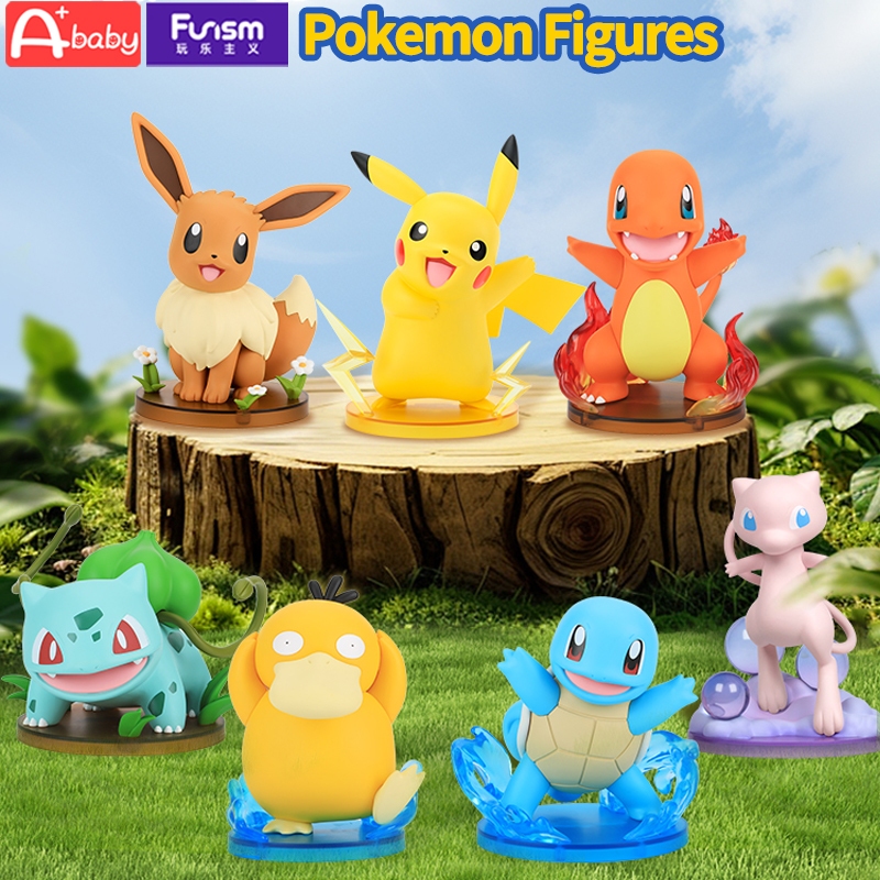 Pokemon Figure(Pikachu / Eevee / Bulbasaur / Charmander / Squirtle ...