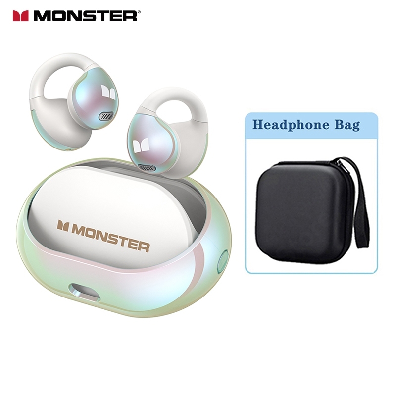 Monster Open Ear Bone AC600 Tai nghe không dây thể thao Bluetooth 5.4 ...