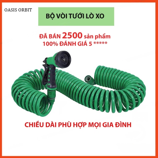 OASIS ORBIT Vòi tưới cây đa năng Lò xo co giãn chịu áp - Xịt rửa xe đa năng | Shopee Việt Nam