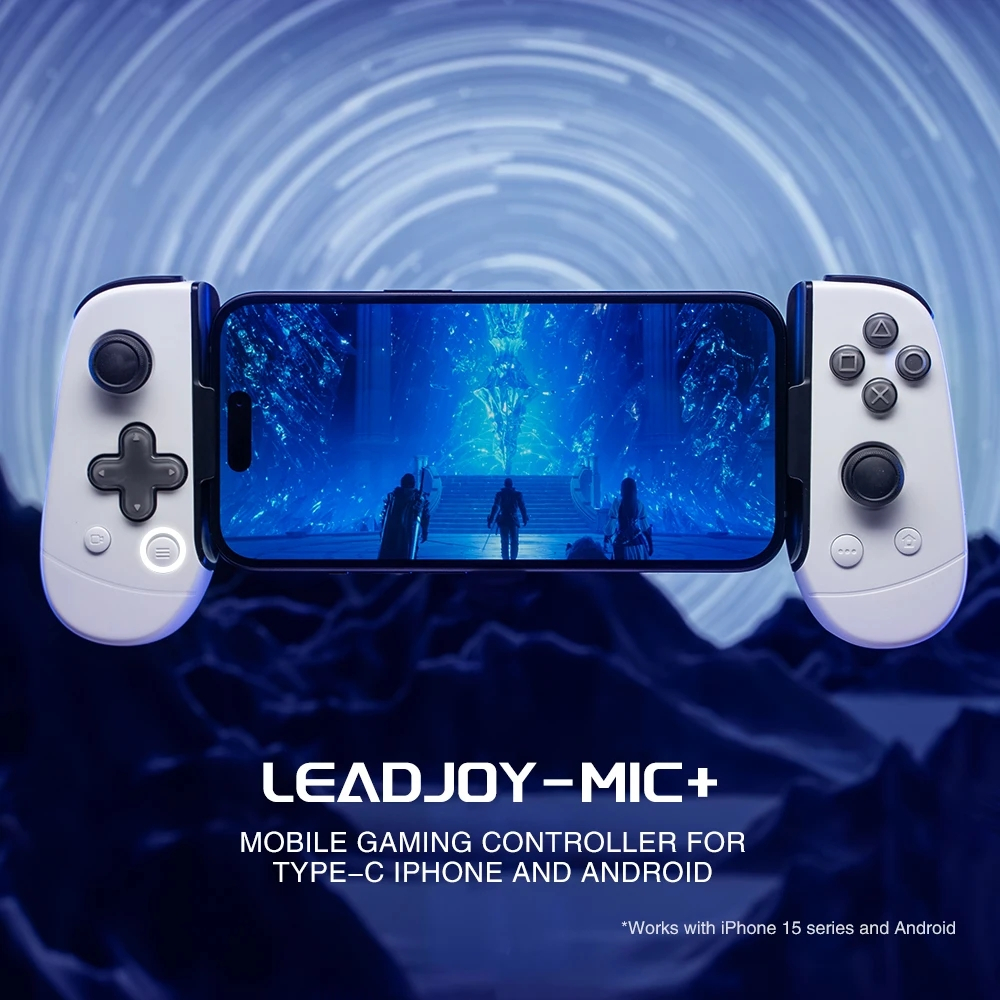 Bộ điều khiển chơi game di động LEADJOY M1 / M1C cho iPhone 15 Android 3Ds giả lập Cloud Gaming ...
