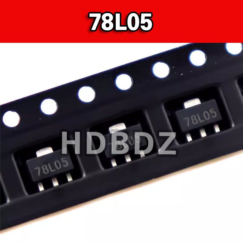 50PCS 78L05 SOT-89 7805 Bộ Điều Chỉnh Điện Áp Mạch Điều Chỉnh Điện Áp ...