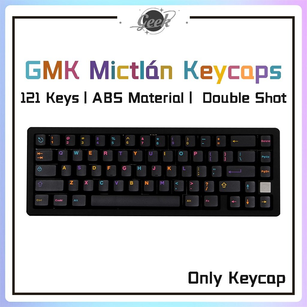 Gmk Mictlán Keycaps ABS Double-shot Cherry Profile Keycap Custom ...