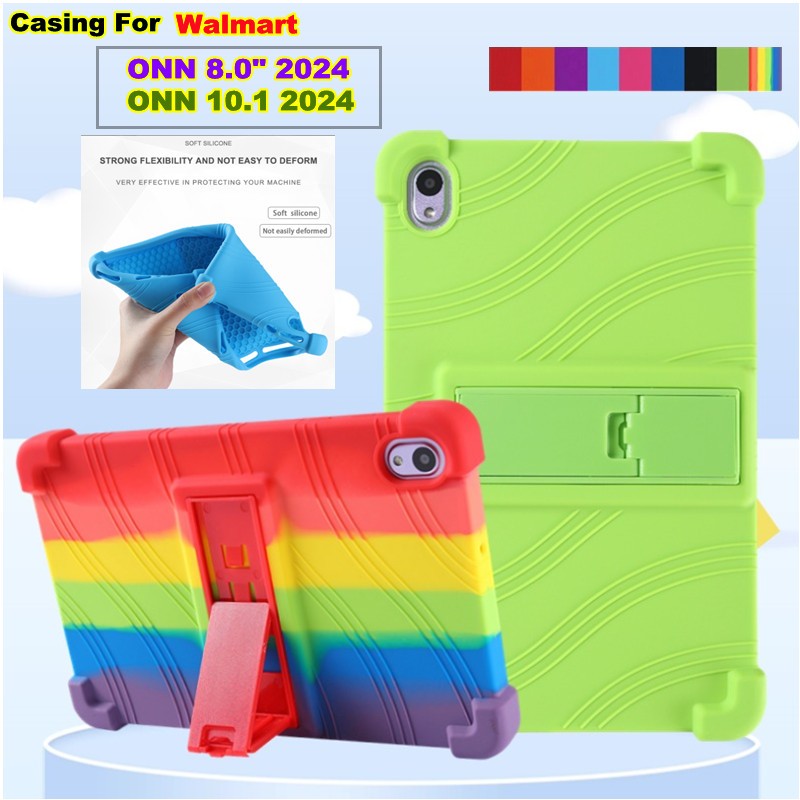 Casing For Walmart ONN 8.0" 2024 ONN 10.1 2024 Tablet Shell Shockproof ...
