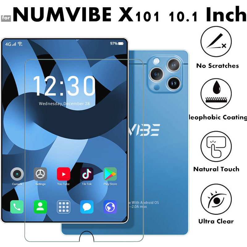 Dành Cho NUMVIBE X101 10.1 inch Chống Vân Tay Máy Tính Bảng Bảo Vệ Màn Hình Kính Cường Lực Cho ...