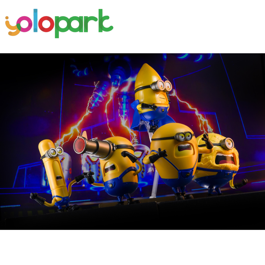 Despicable Me 4 Mega Minions Bộ mô hình YOLOPARK AMK Series Minion Đồ ...