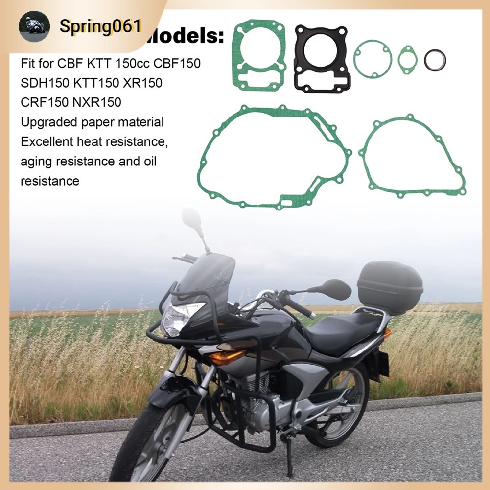 Bộ gioăng xe máy, bộ sửa chữa gioăng thích hợp cho Honda CBF KTT 150cc CBF150 SDH150 KTT150 ...