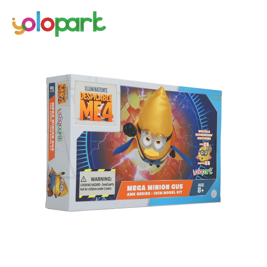 Minions Despicable Me 4 Mega Minion Gus Model Kit YOLOPARK AMK Series 5.1Inch Minion Đồ Chơi Cho ...