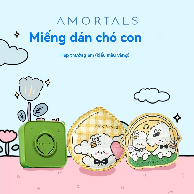 Bông mút AMORTALS Phong cách tùy chọn Powder Puff Air Cushion Kem mềm ...