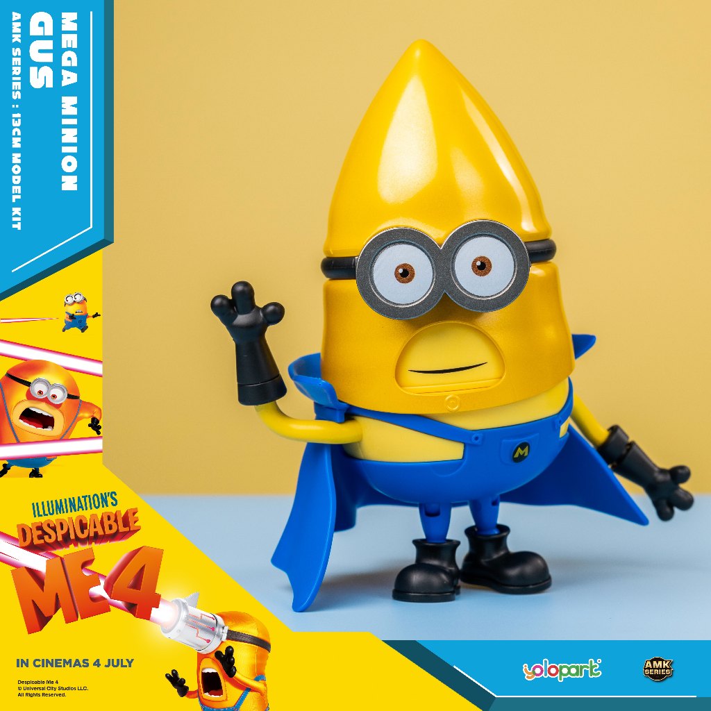 Yolopark AMK Series Despicable Me 4 Minions Bộ dụng cụ mô hình Mega ...