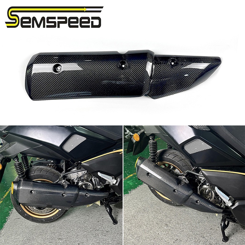 [Semspeed] Dành cho Yamaha XMAX V2 2023-2024 XMAX 300 250 Vỏ ống xả xe ...