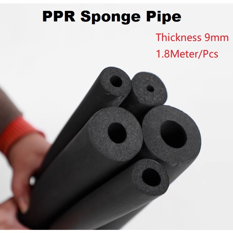 Sponge Rubber Pipe Black PPR Sponge Pipe Ống Cao Su Xốp Đen PPR Ống Xốp ...