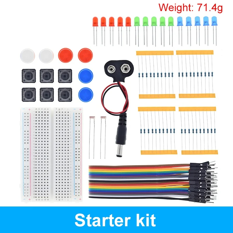 Bộ Khởi Động Cho UNO R3 Mini Breadboard LED Jumper Dây Nút Cho Arduino ...